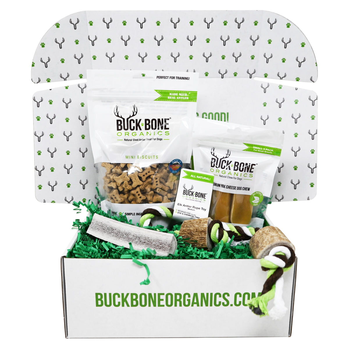 Small Elk Split Bundle Box– Buck Bone Organics