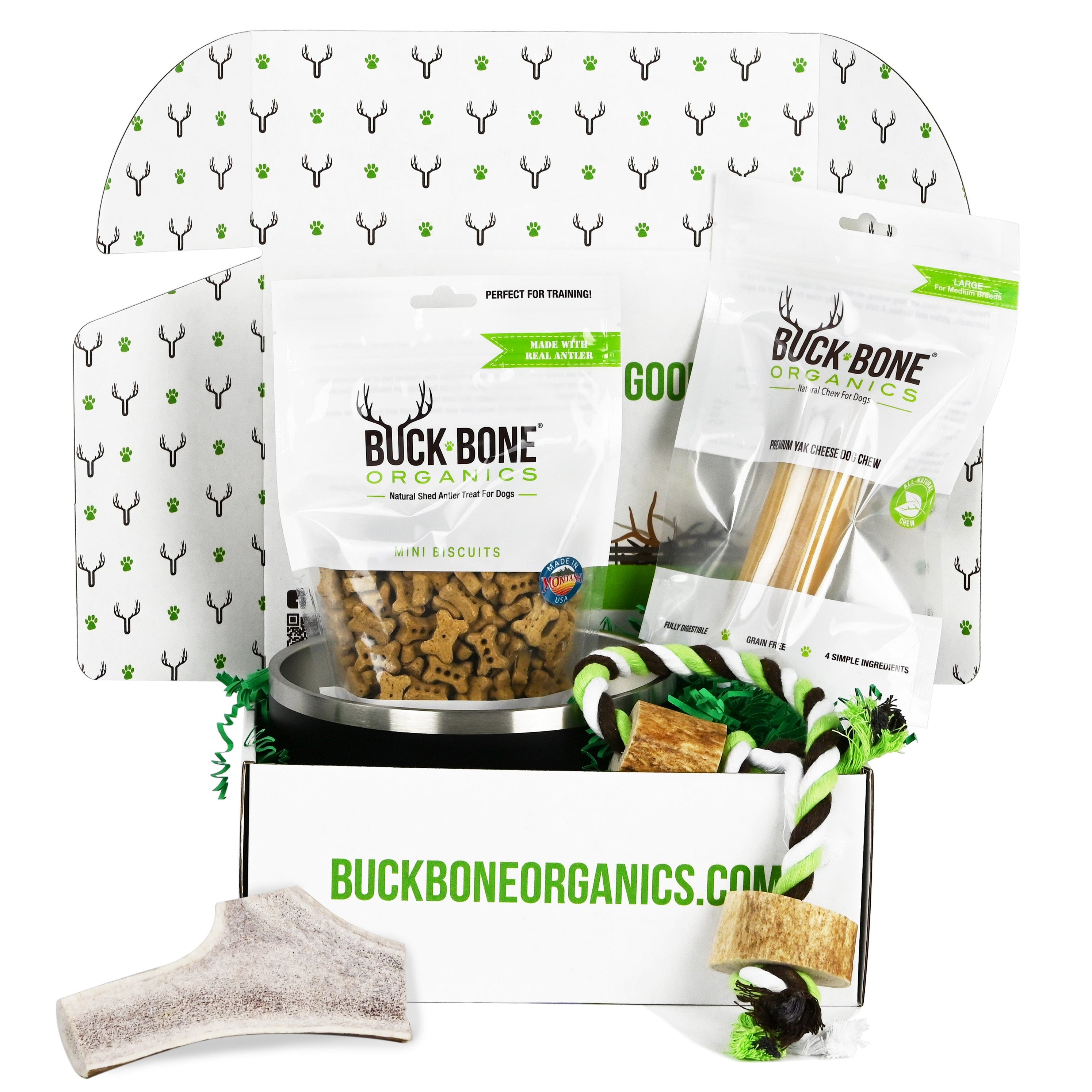 Medium Split Elk Box Bundle with Bowl– Buck Bone Organics